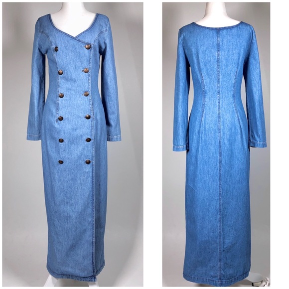 PG Collections | Dresses | Vintage Pg Collections By Ginger Bort Denim ...